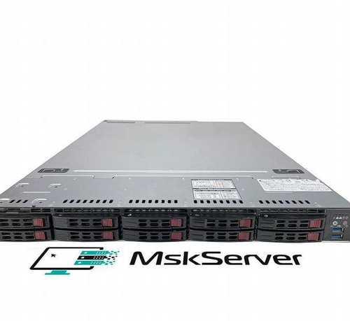 Сервер Supermicro 1029U-TR4T+ 2xGold 6138T 128Gb