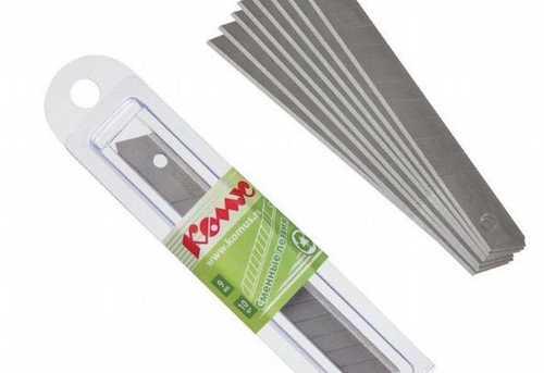 Лезвия сменные для канцелярских ножей Комус 9 мм