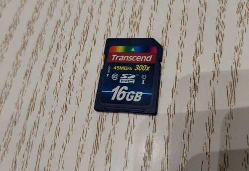 Карта памяти Transcend 16 GB