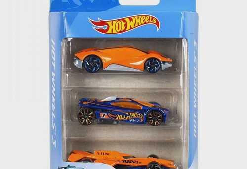 Hot Wheels Набор из 3 машинок, масштаб 1:64