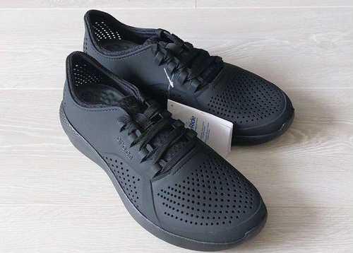 Новые кроссовки Crocs Lite Ride Pacer black