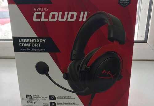 Проводная гарнитура HyperX Cloud II KHX-hscp-RD