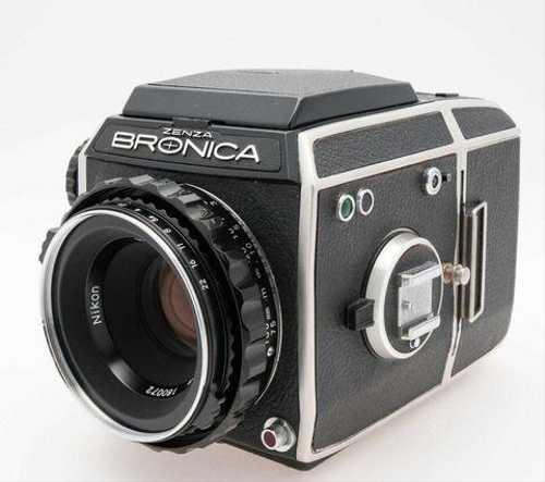 Bronica EC+Nikkor-P 75mm f/2.8+кассета 6X6