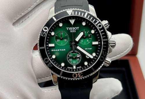 Солидные мужские часы Tissot тиссо Seastar