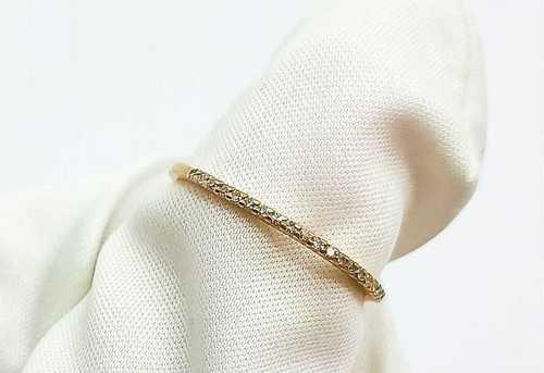 Золотое кольцо с бриллиантами 17 р (9400)