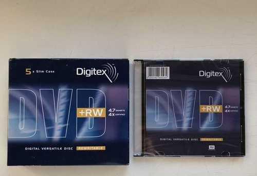 DVD-RW Digitex Slim диски
