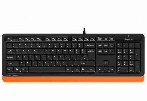 Клавиатура A4Tech Fstyler FK10, черный/оранжевый