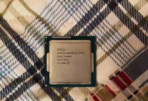 Intel Xeon e3 1270v3