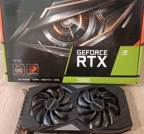 Видеокарта RTX 2060 6gb