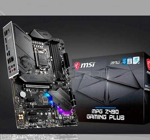 Материнская плата MSI MPG Z490 gaming plus