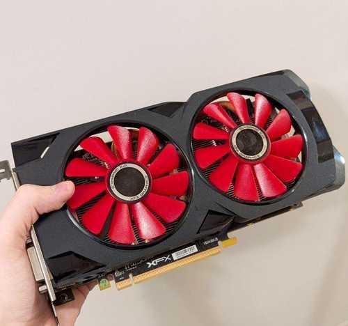 Видеокарта AMD Radeon XFX RX 580 2048SP Black Wolf