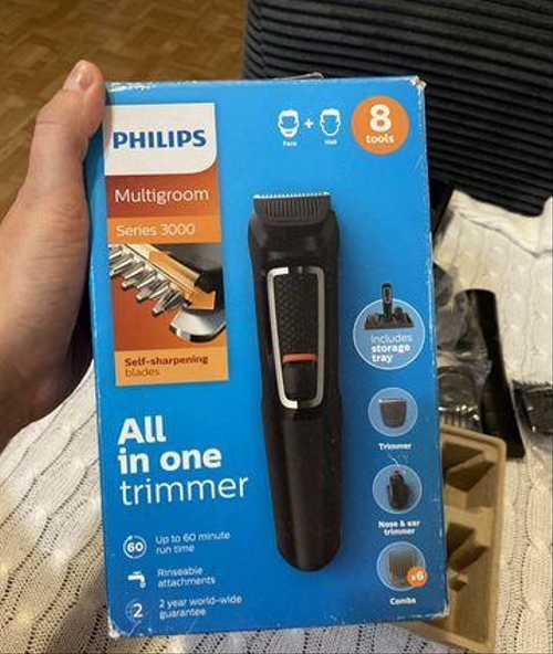 Триммер 8 в 1 Philips Multigroom 3000
