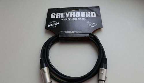 XLR кабель микрофонный klotz grg1fm02.0 Greyhound
