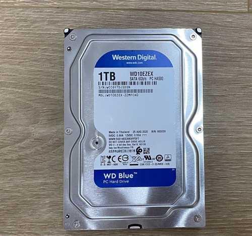 Hdd western digital 1tb 3.5 новый