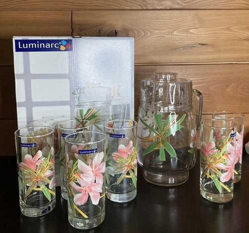 Набор "Luminarc" графин и стаканы 6 шт