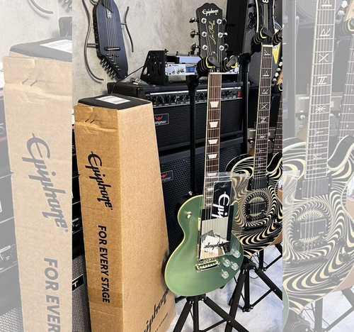 Epiphone Les Paul Muse Wanderlust Green Metallic