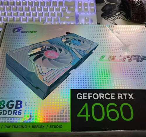 Видеокарта Colorful iGame GeForce RTX 4060 Ultra W