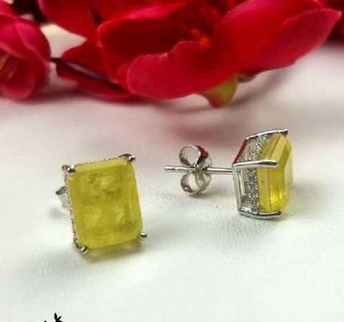 Сережки из серебра