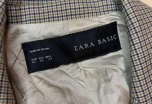 Пиджак приталенный zara basic
