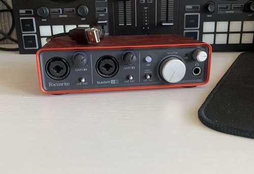 Focusrite scarlett 2i2 оригинал 100%