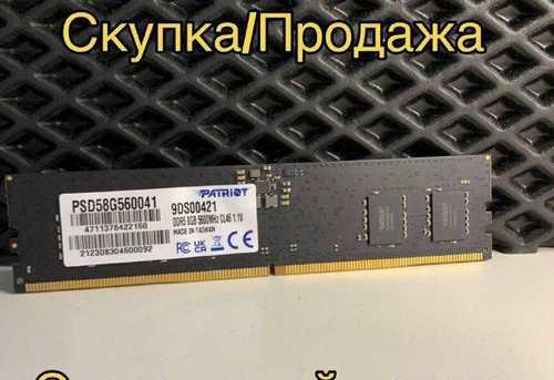 Оперативная память Patriot Signature 8gb ddr5