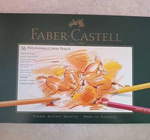 Цветные карандаши faber castell polychromos