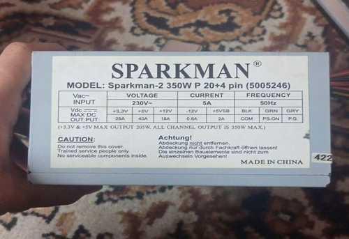 Блок питания Sparkman-2 350w P 20+4 pin