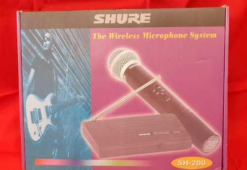 Беспроводной микрофон shure - SH200