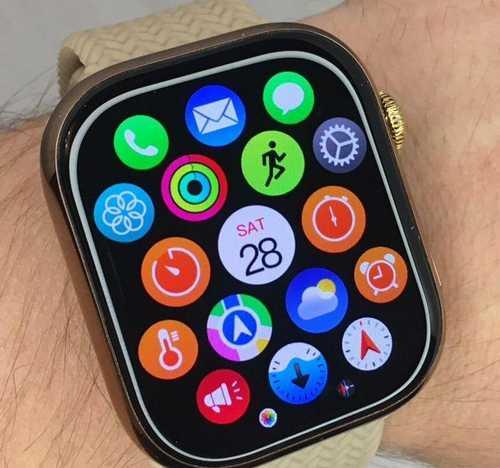 Смарт часы apple watch 10   миланская петля