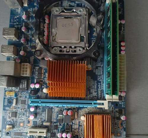 Продам комплектом матереская плата x58 c xeon l 55