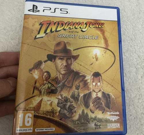 Indiana jones and the great circle PS5 диск