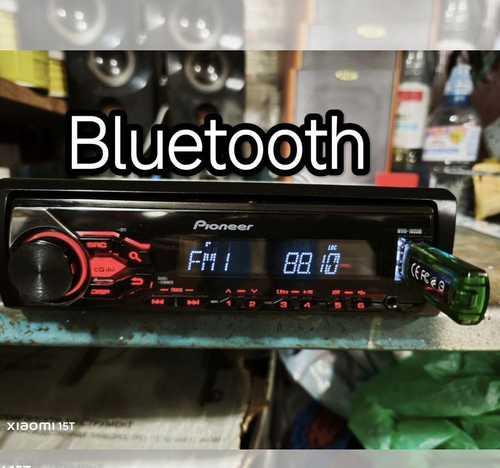 Магнитола Pioneer mvh-180ub c bluetooth