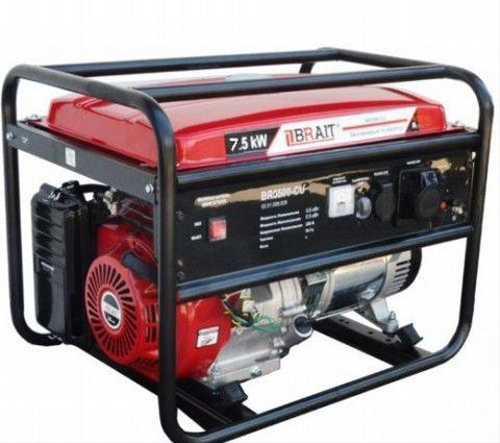 Генератор 7.5 кВт brait BR7500-CU