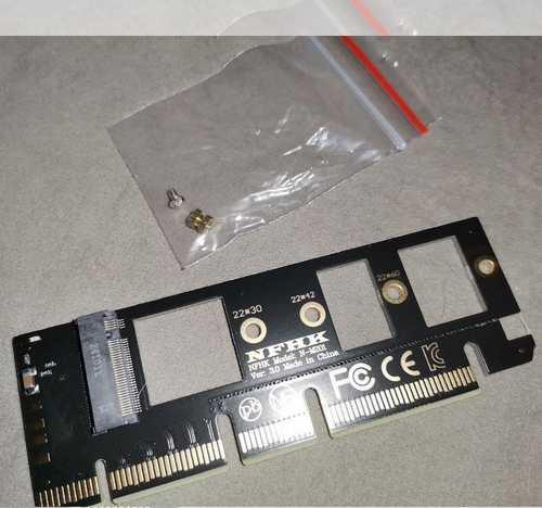 Переходник адаптер для SSD M2 на PCI E