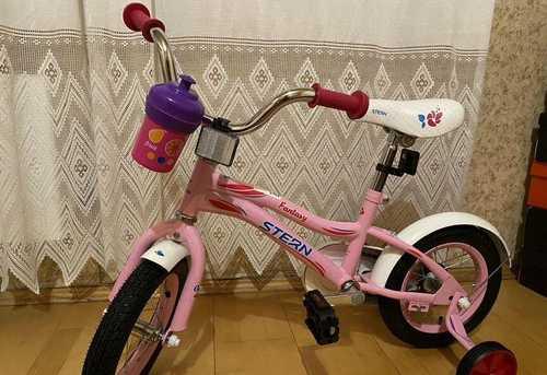 Велосипед для девочек stern на рост от 90-115 см