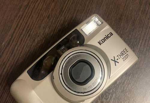Плёночный фотоаппарат konica X-tree zoom