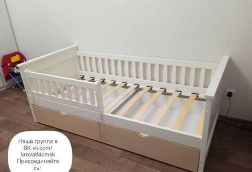 Кровать детская "Иллюзия" (массив)