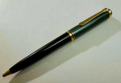 Ручка шариковая Pelikan Souveran k300 Green Stripe