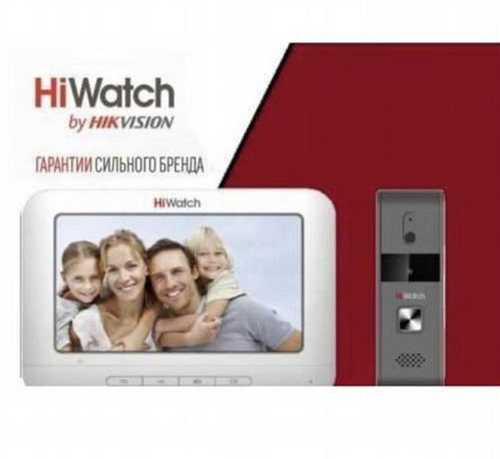 Комплект видеодомофона Hiwatch DS-D100KF