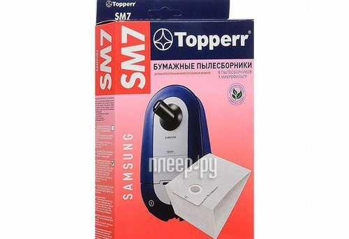 Пылесборники бумажные Topperr SM 7 5шт микроф
