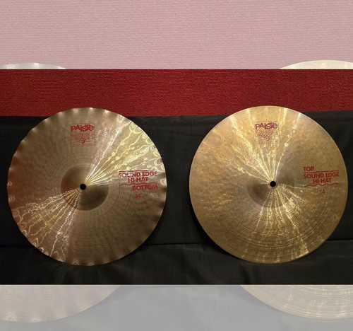Paiste 2002 Sound Edge 14 hi-hat хай-хэт