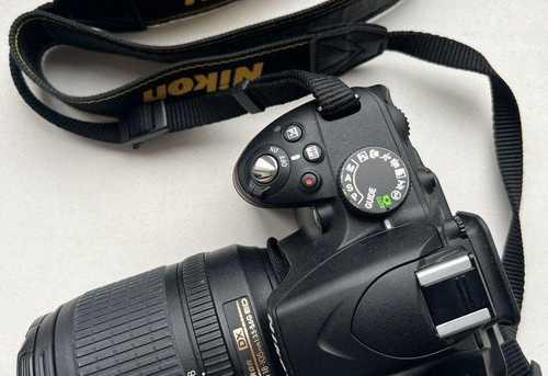 Зеркальный фотоаппарат nikon d3200
