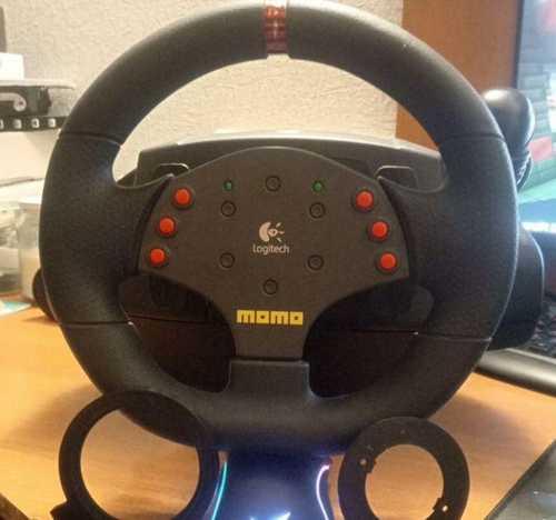 Игровой руль logitech momo racing 90 и 600