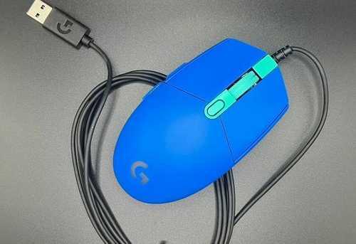 Мышь logitech g102 Синий