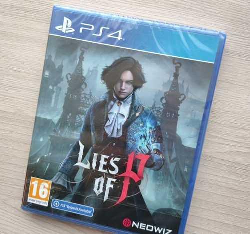 Lies of p ps4 диск