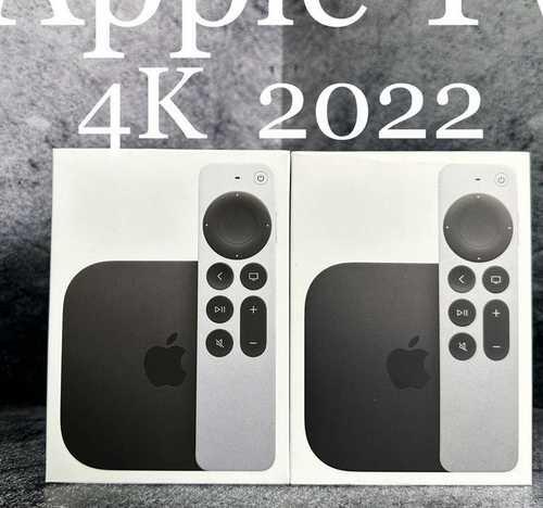 Тв-приставка Apple TV 4K 2022 64GB, 128GB