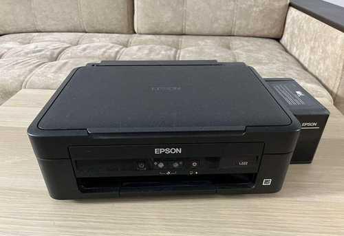 Мфу принтер epson L222