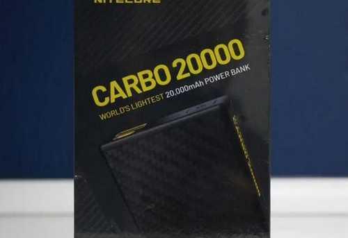 Пауэрбанк nitecore carbo 20000 MaH