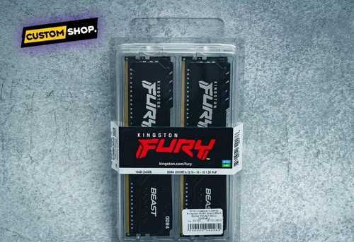 Оперативная память Kingston Fury Beast Black DDR4