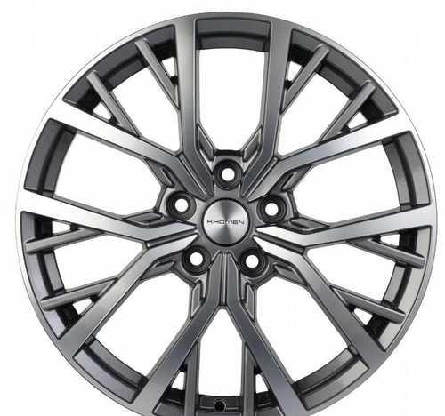 Khomen Wheels KHW1806 7x18 5x108 ET36 DIA65.1 Gray-FP